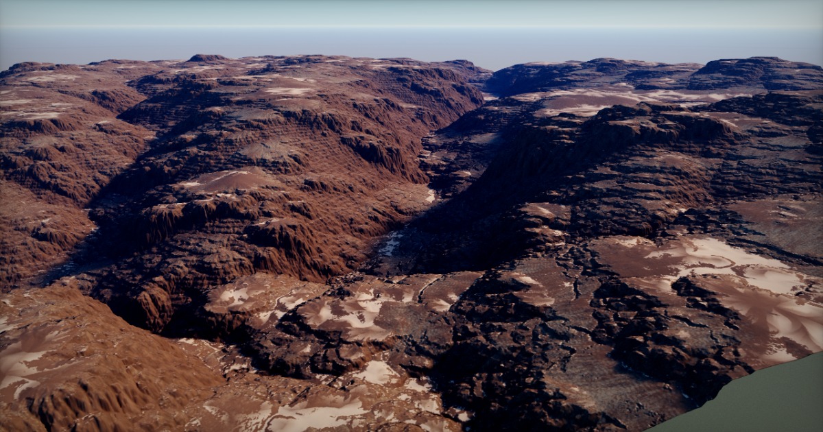 Heightmaps- CanyonsV3 | 3D Landscapes | Unity Asset Store