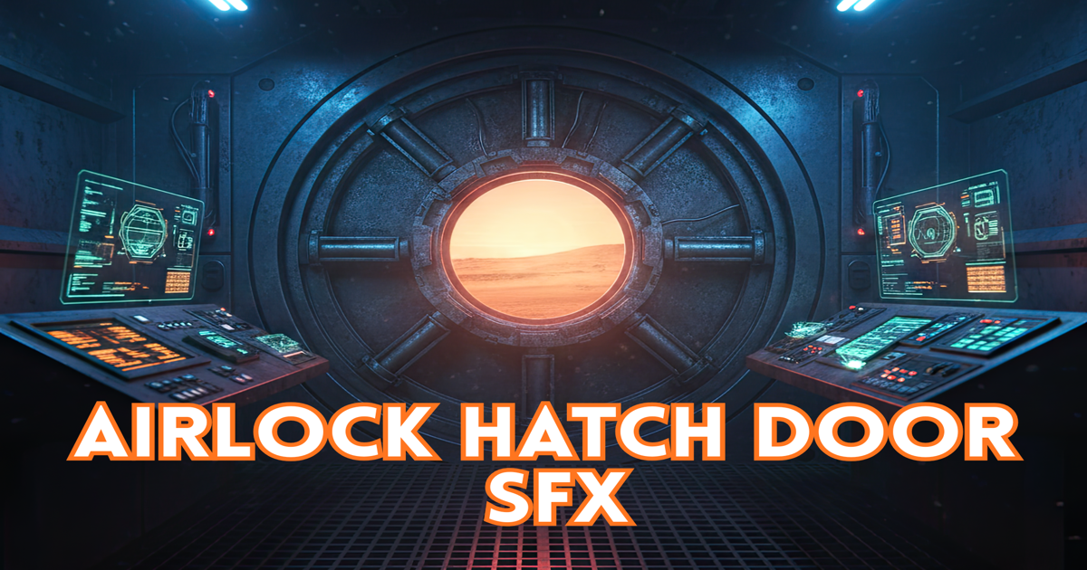 AIRLOCK HATCH DOOR SFX | Foley Sound FX | Unity Asset Store