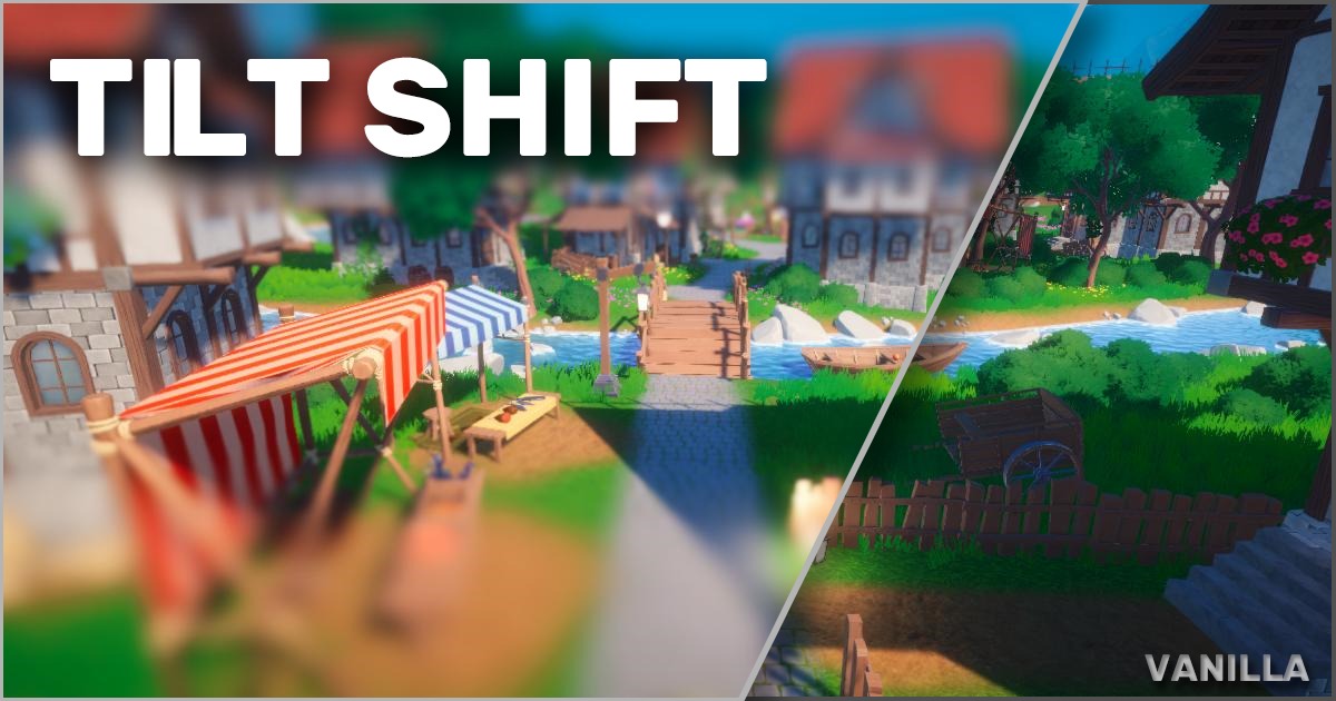 Artistic: Tilt Shift | Fullscreen & Camera Effects | Unity Asset Store