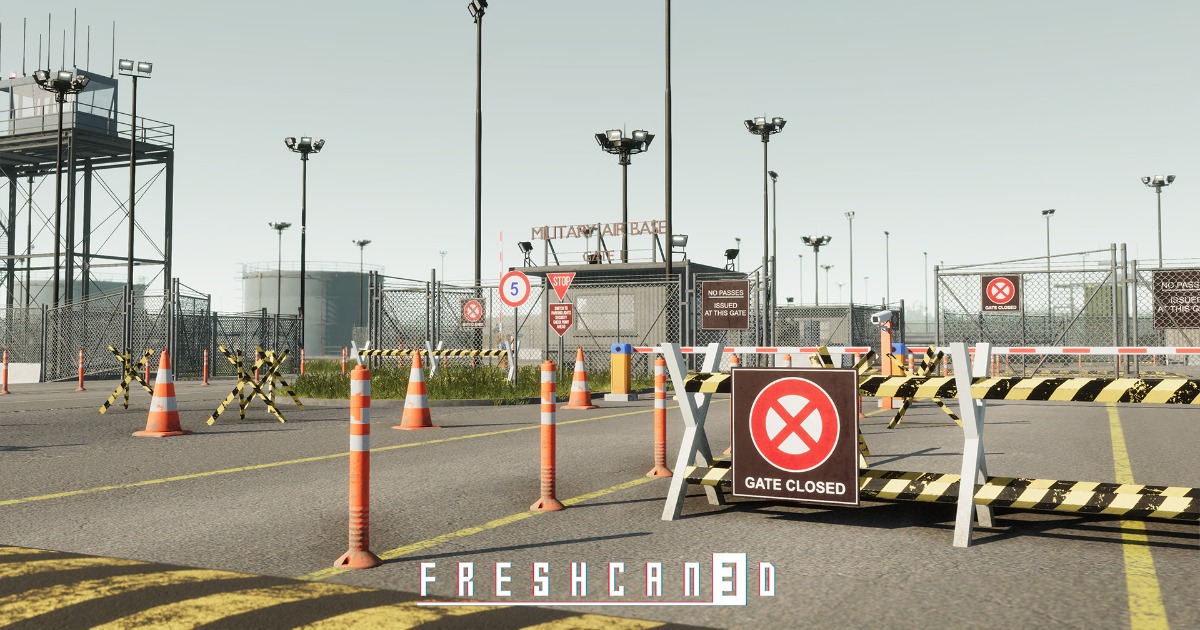 Military Airport, Military Base Environment HDRP | 3D Environments ...