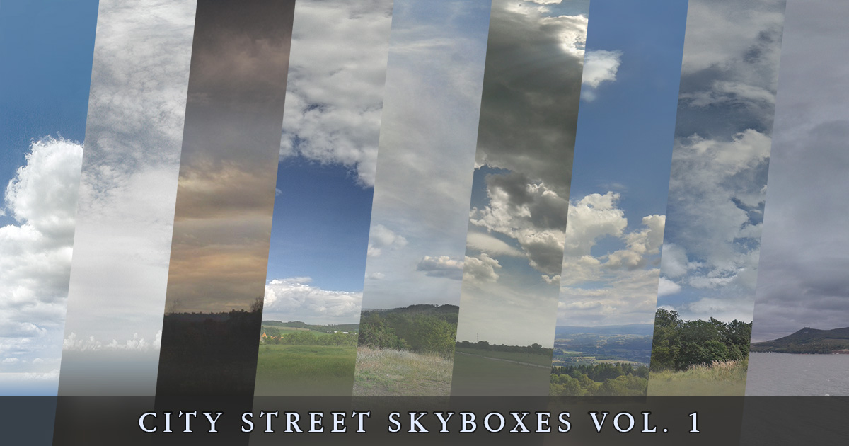 City Street Skyboxes Vol. 1 | 2D Sky | Unity Asset Store