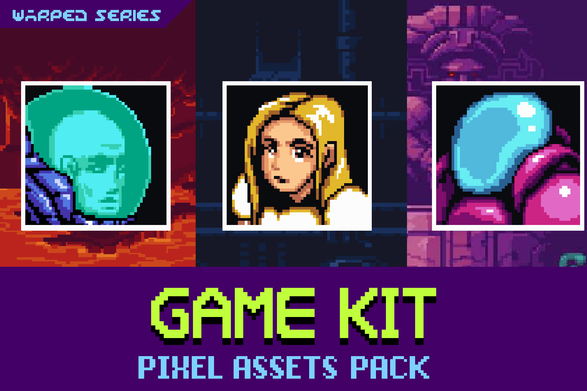 Warped Collection Pack | 2D Environments | Unity Asset Store