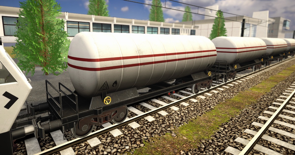 Train Car 03 - Tanker | 3D Land | Unity Asset Store