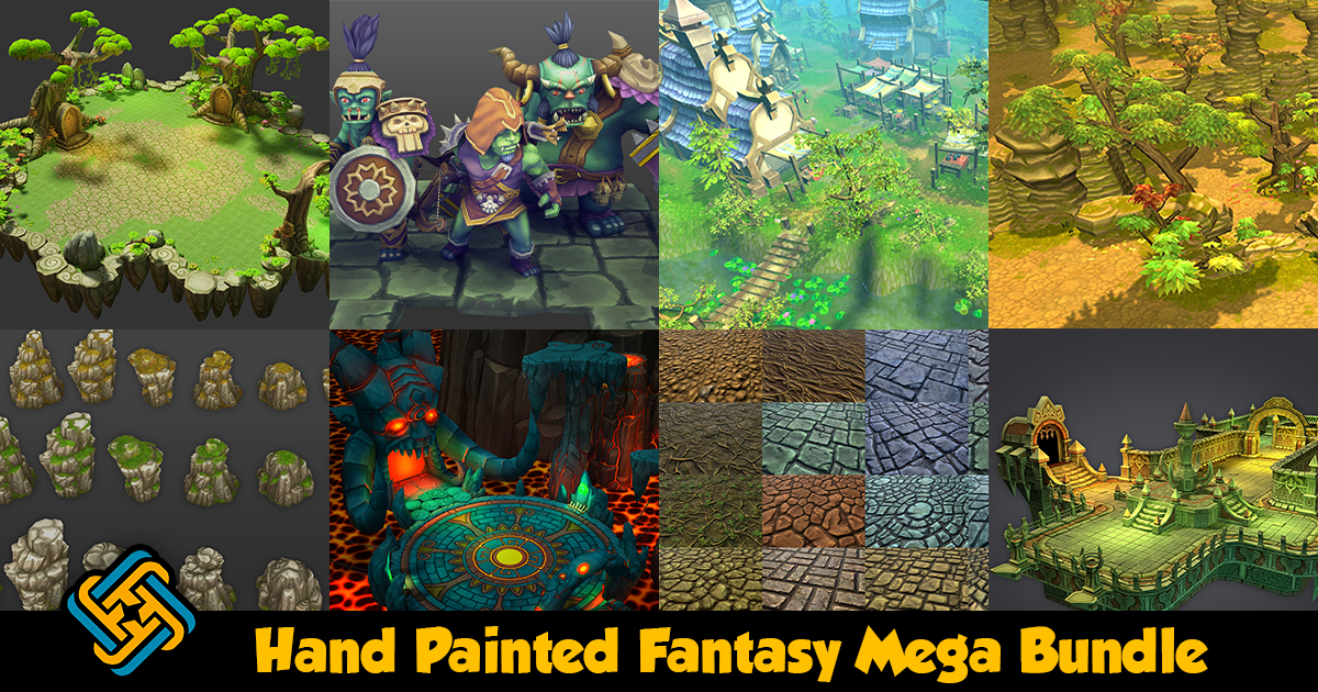 Hand Painted Fantasy Pack | 3D Fantasy | Unity Asset Store