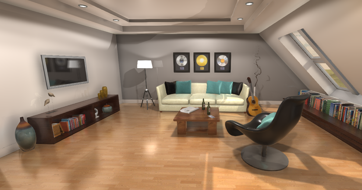 Modern Studio | 3D Interior | Unity Asset Store