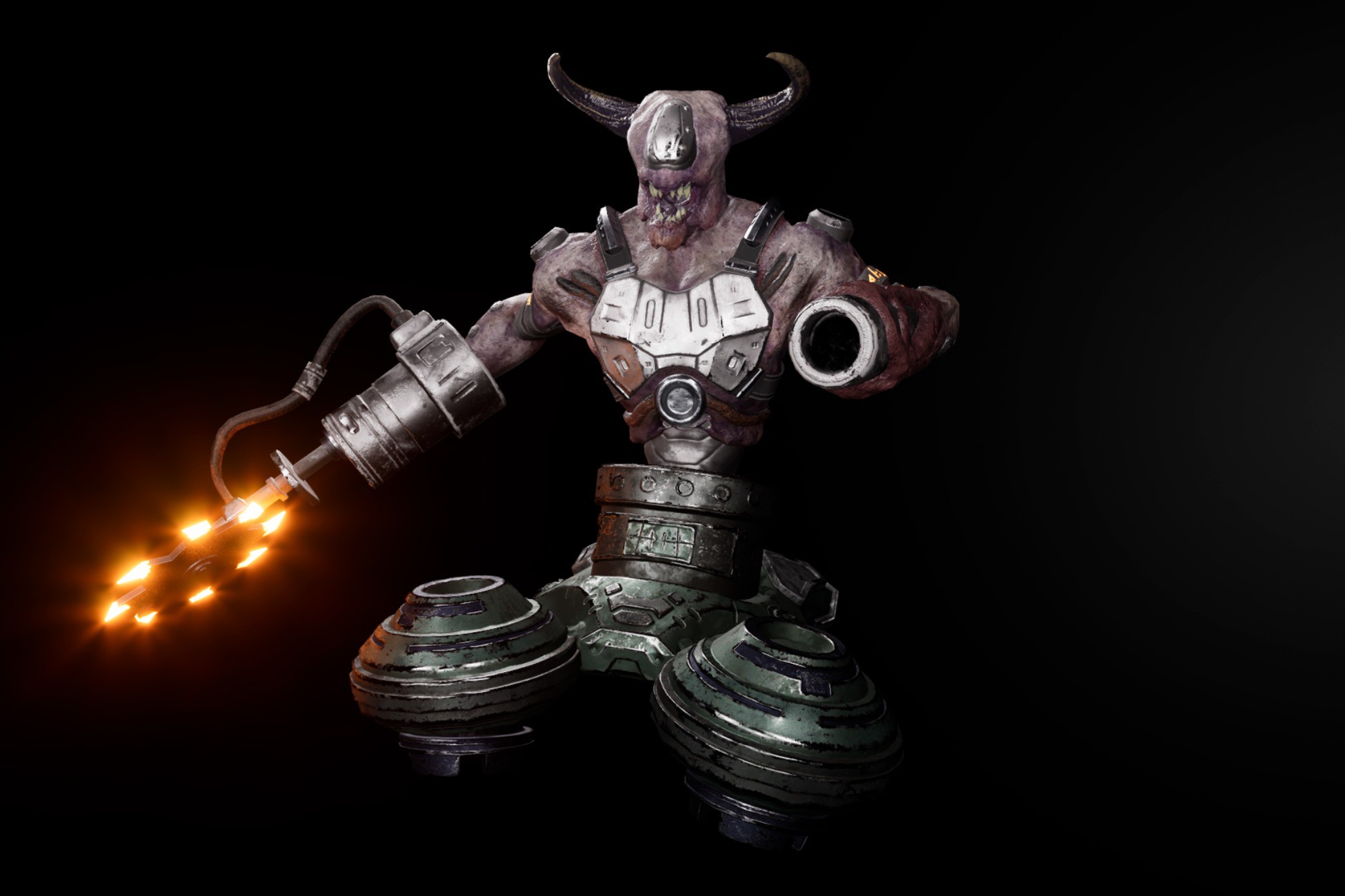 Cyber Monster 02 | 3D Characters | Unity Asset Store