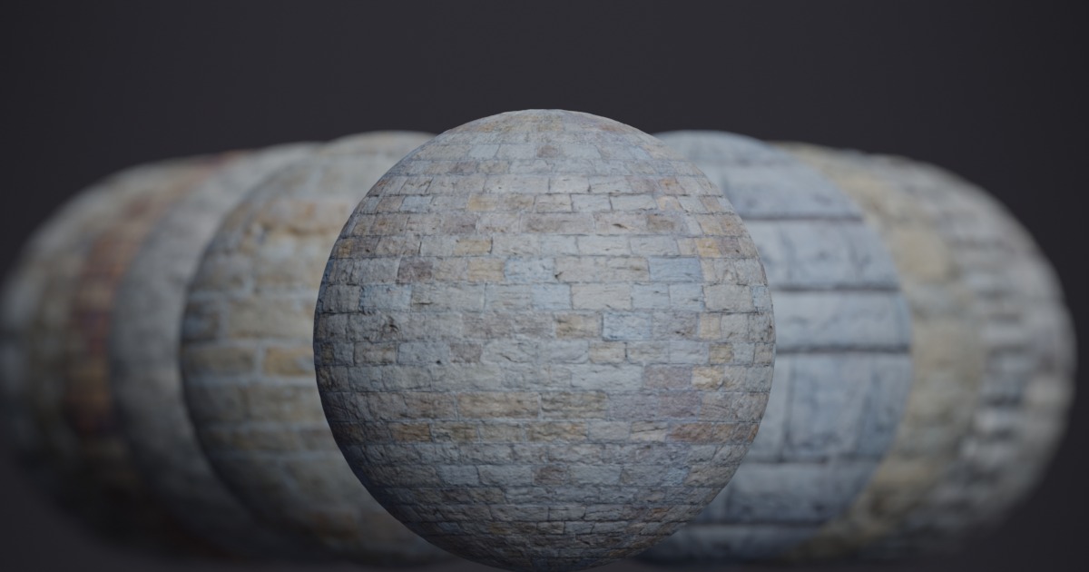 10 Wall Materials #1 | 2D Brick | Unity Asset Store