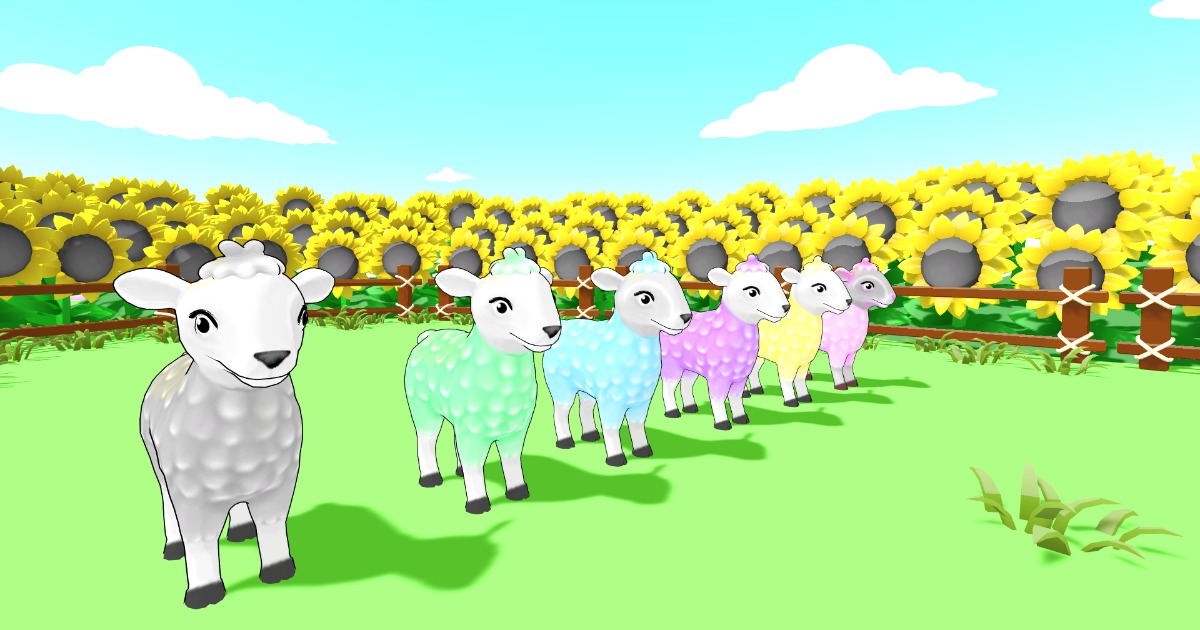 3D cartoon sheep animation | 3D Animals | Unity Asset Store