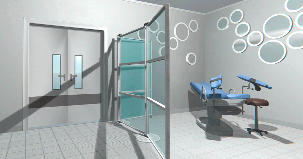 Gynecologist's office - interior and props | 3D Interior | Unity Asset ...