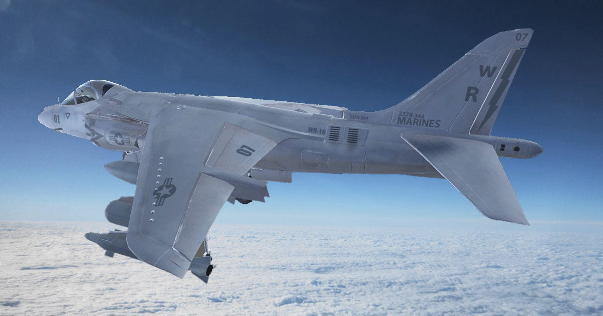 Av8 Harrier II | 3D Air | Unity Asset Store