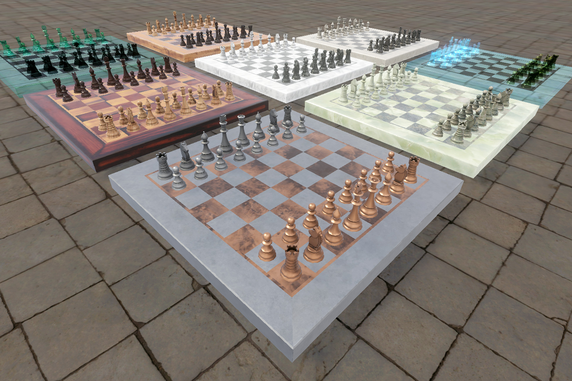Chess Set : Chess Boards & Chess Pieces | 3D Props | Unity Asset Store