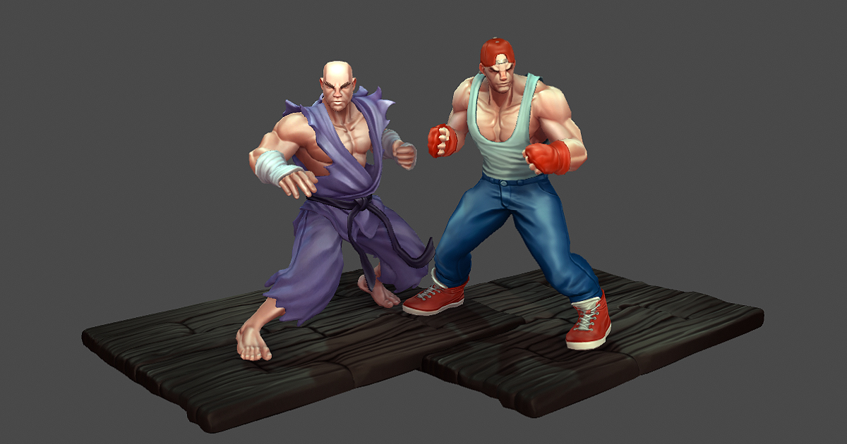 Arcade Fighters | 3D Characters | Unity Asset Store