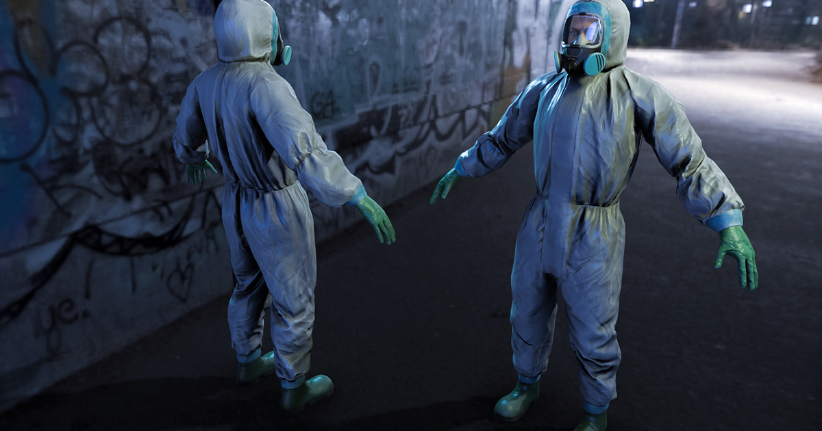 Protective suit man | Characters | Unity Asset Store