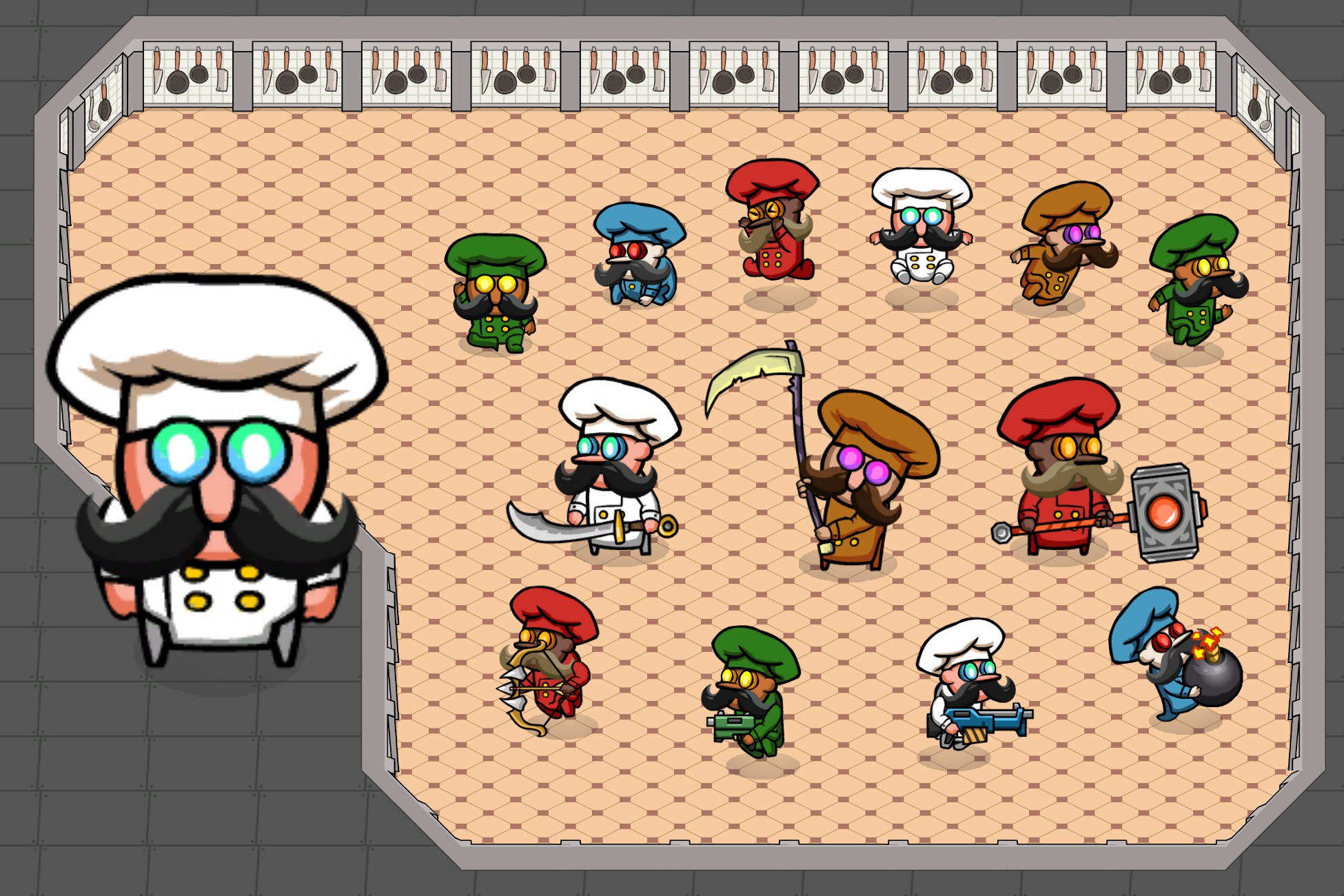 2D Character - Chef | 2D Characters | Unity Asset Store