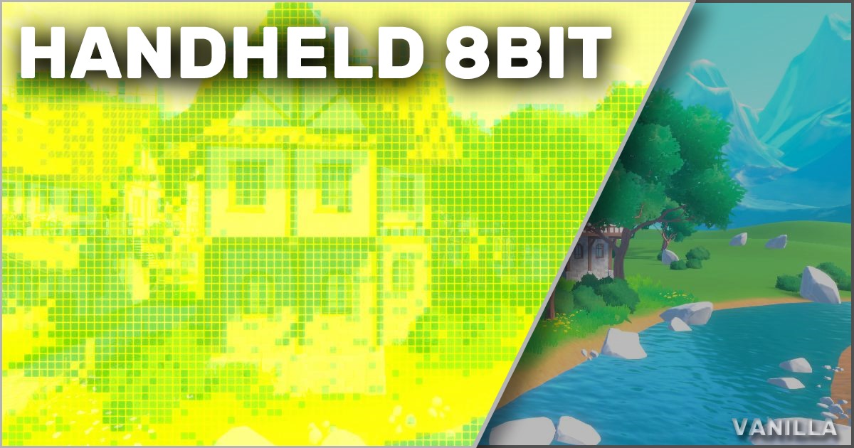 Retro: Handheld 8-Bit | Fullscreen & Camera Effects | Unity Asset Store