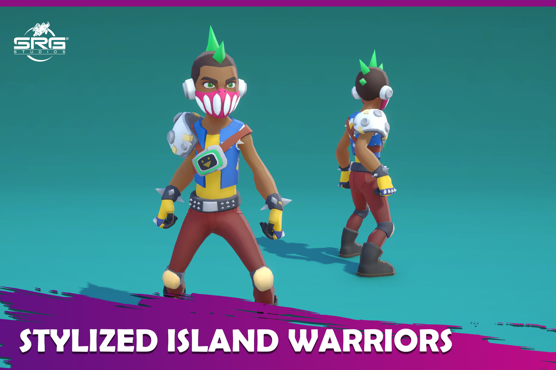 Stylized Island Warriors - Warrior 03 | 3D Humanoids | Unity Asset Store