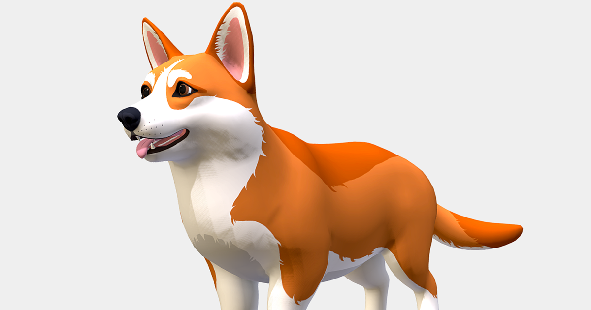 Cartoon Dog - Corgi | 3D Animals | Unity Asset Store