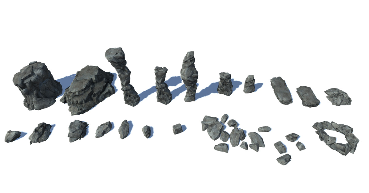 AW Cliffs & Rocks & Stones | 3D | Unity Asset Store