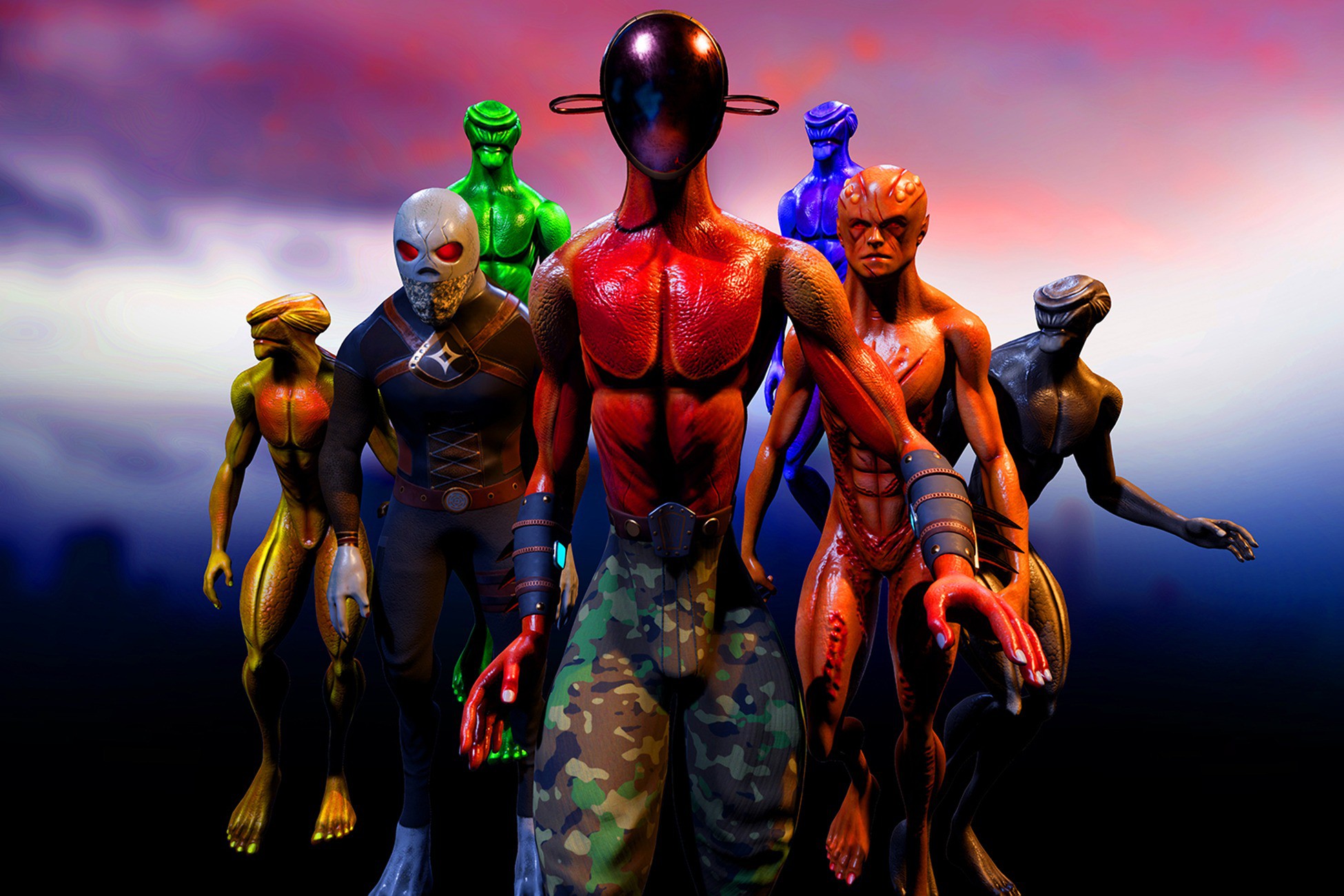 Mutant Pack 3 GHS | 3D Creatures | Unity Asset Store