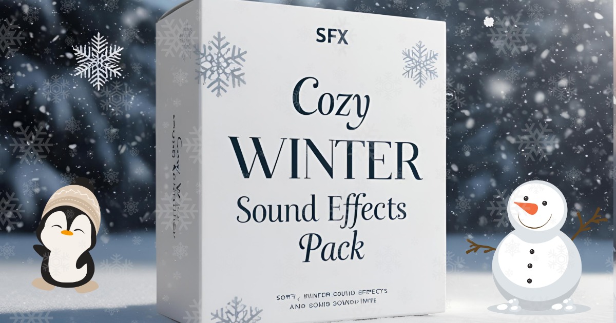 Cozy Winter Sound Effects Pack – Snow, Ice & Holiday Atmosphere | Audio ...