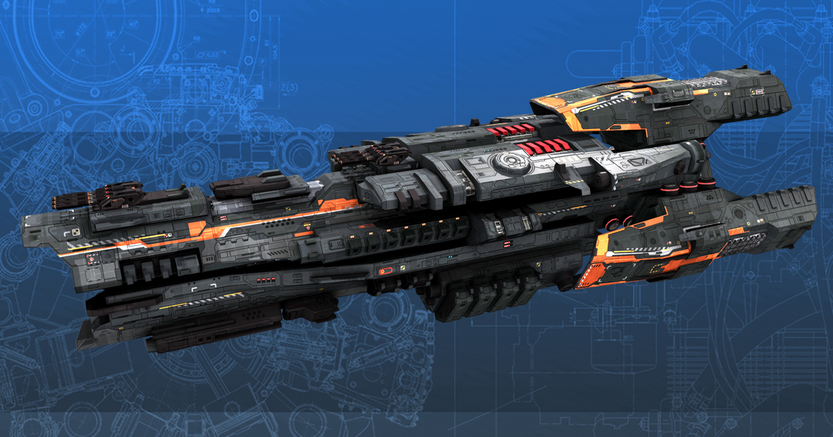 Federation Destroyer K3 | 3D Space | Unity Asset Store