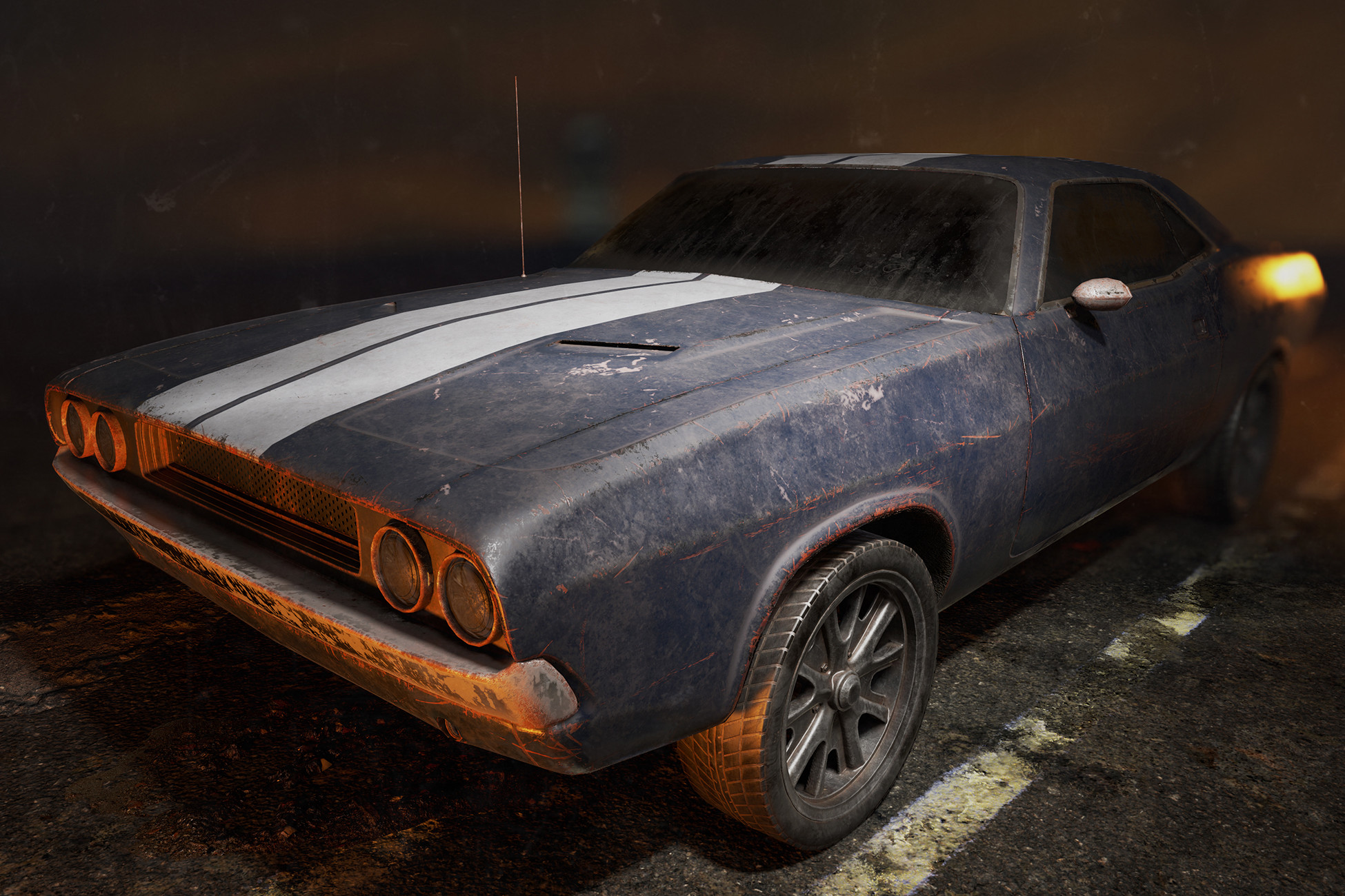 Modular. Old Car-03 (Scripted) | 3D Land | Unity Asset Store