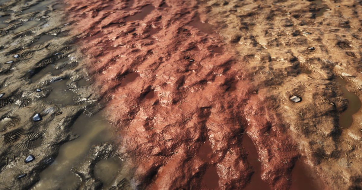 Muddy Materials | 2D Floors | Unity Asset Store