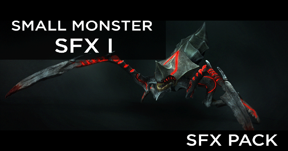 Small Monster / Creature SFX I | 생물 효과음 | Unity Asset Store
