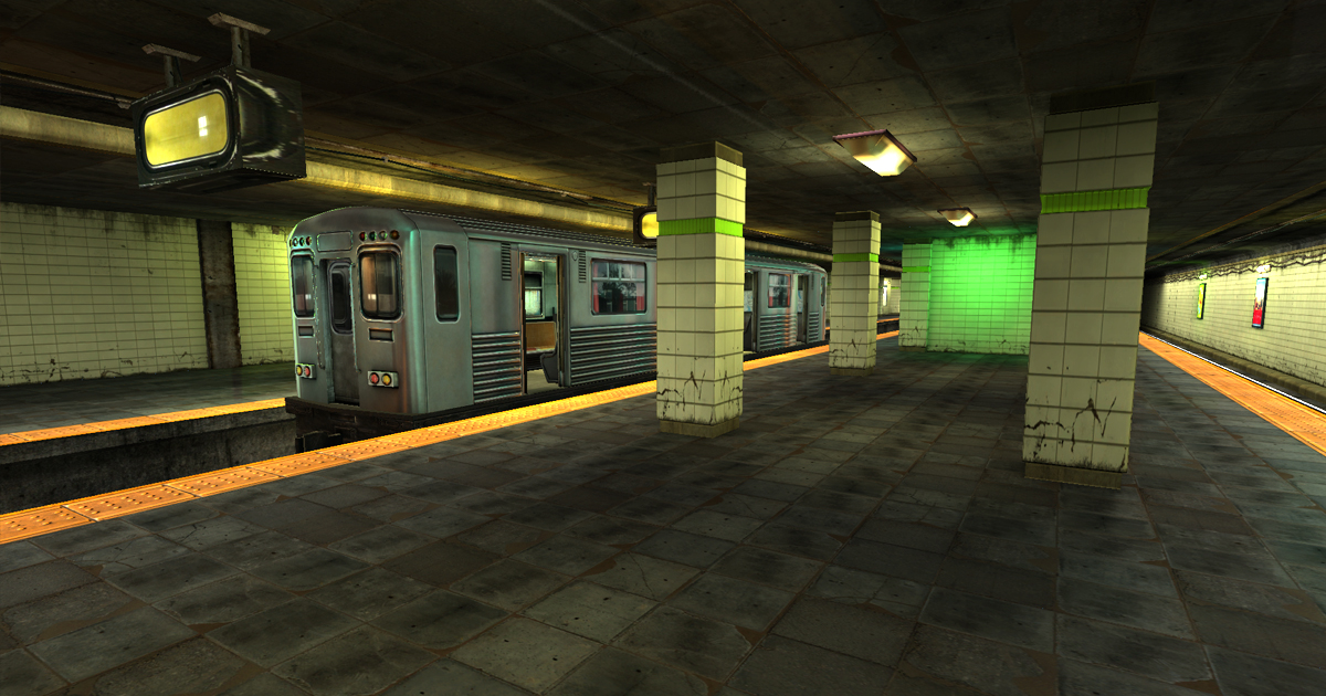 Subway Metro Station | 3D Urban | Unity Asset Store