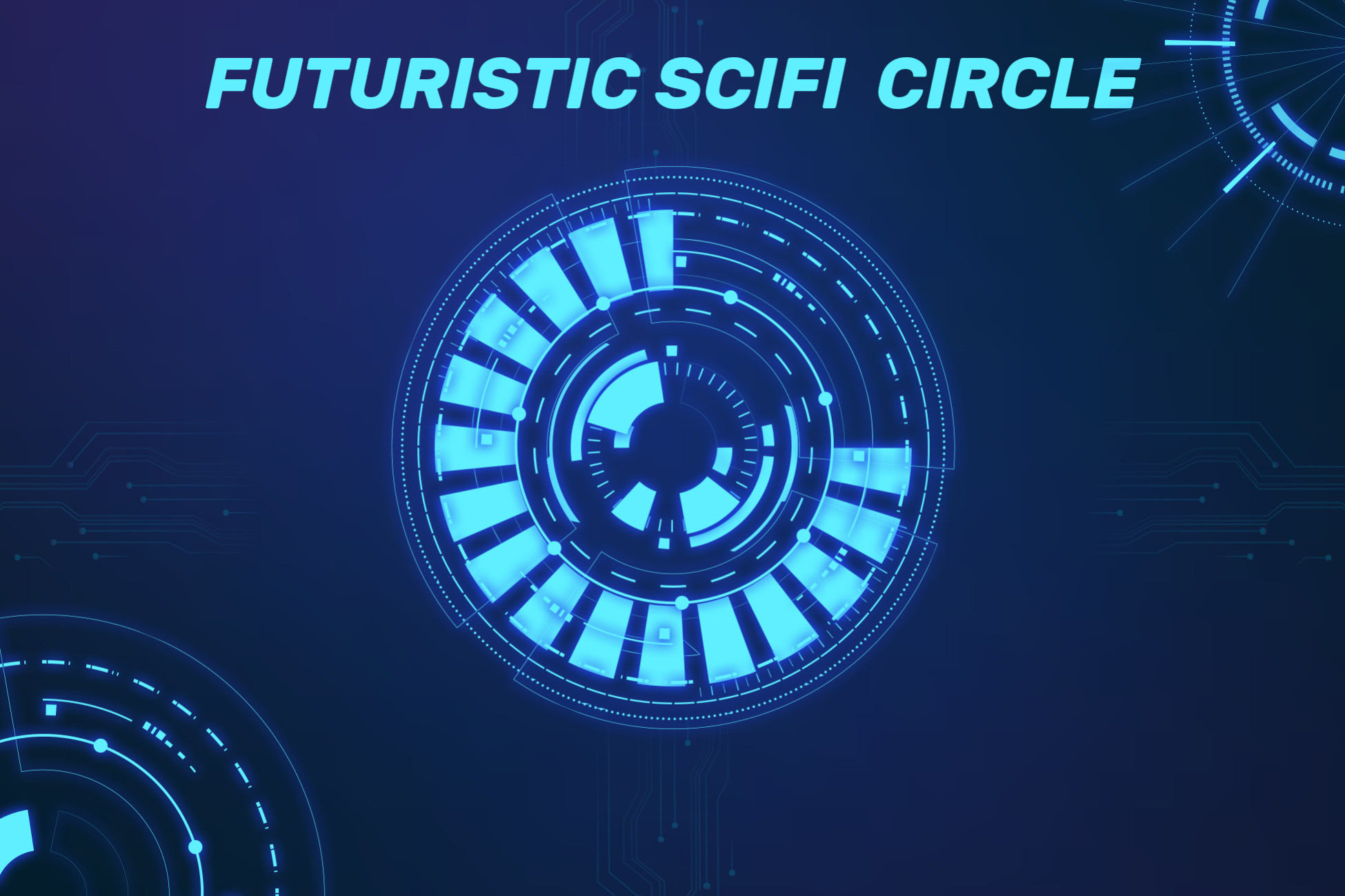Futuristic Scifi circles elements | 2D GUI | Unity Asset Store