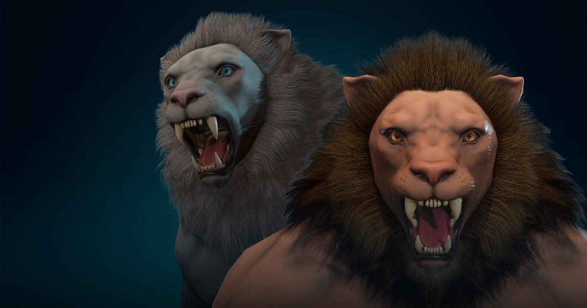 Humanoid Lion | 3D Creatures | Unity Asset Store