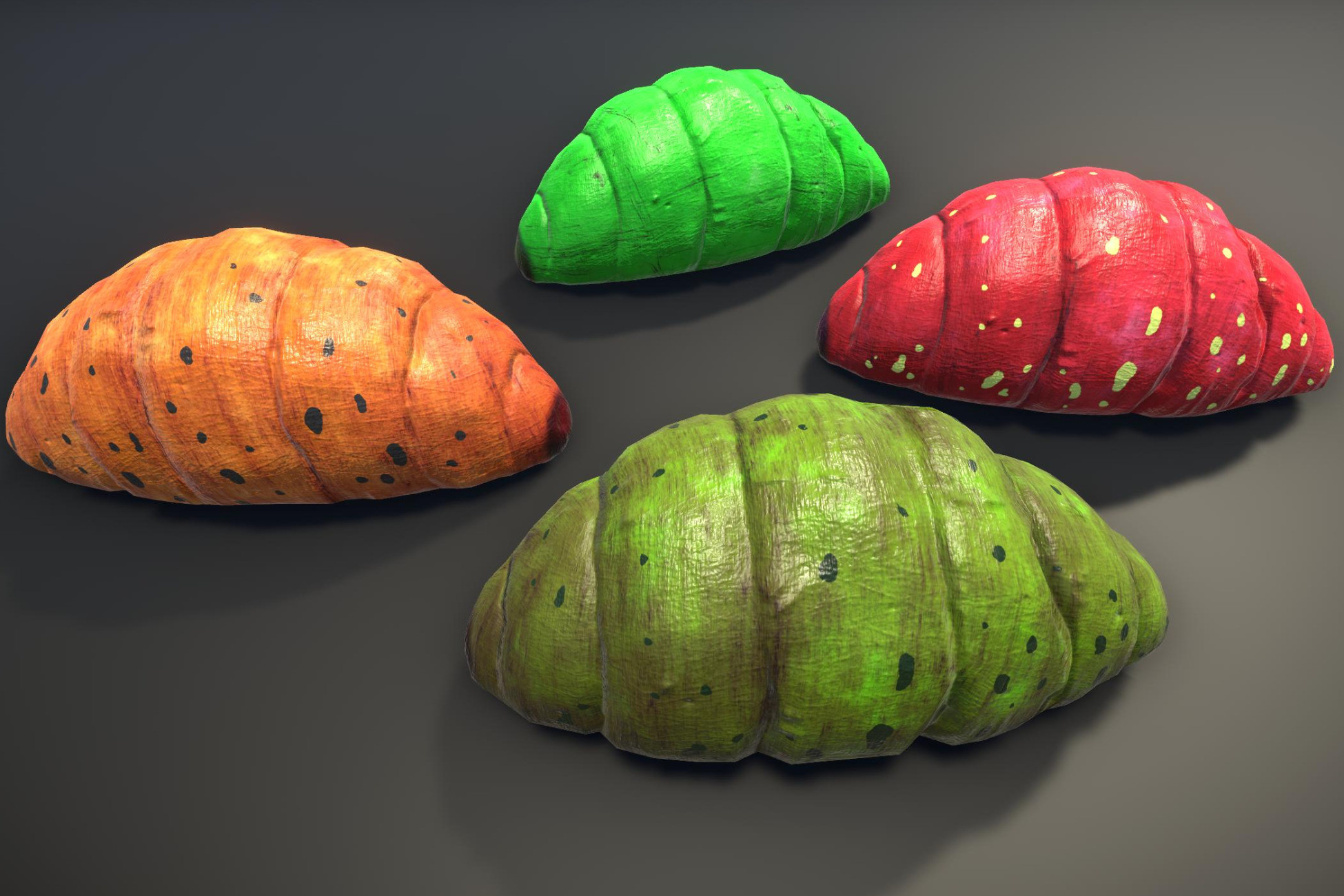 Realistic Small Fat Worm #2 | Characters | Unity Asset Store