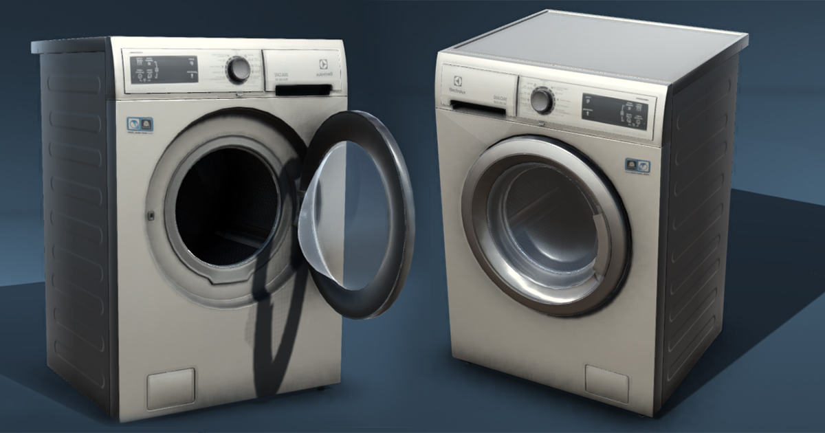 Washing Machine | 3D Electronics | Unity Asset Store