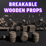 Breakable Wooden Props Pack