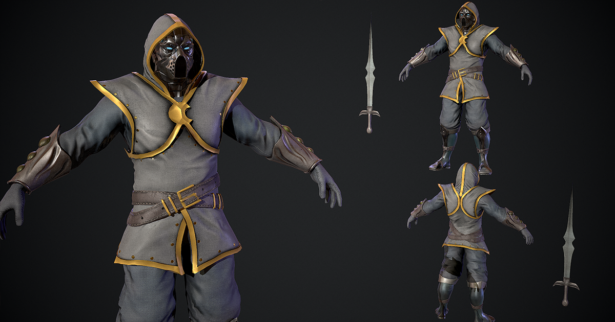 Human_Fighter1 | 3D Humanoids | Unity Asset Store