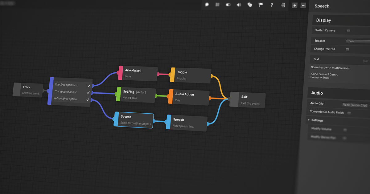 Discourse Visual Scripting Unity Asset Store 1619