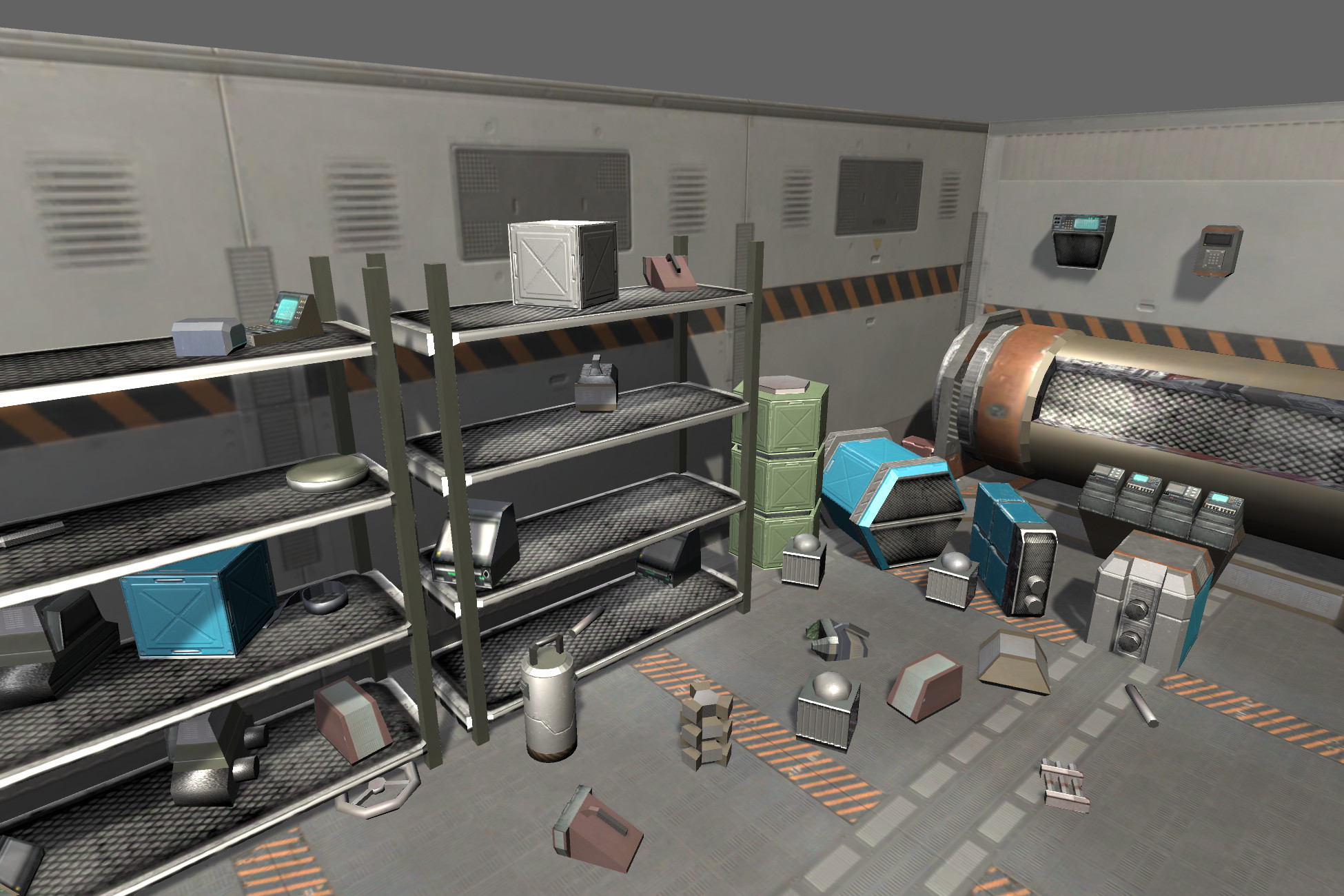 Sci-fi Objects Pack 1 | 3D Sci-Fi | Unity Asset Store