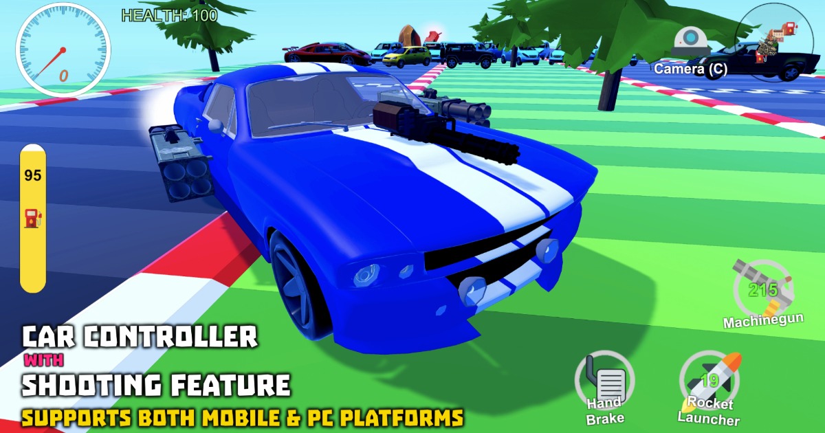 Car Controller with Shooting Capabilities for Both Mobile and PC ...