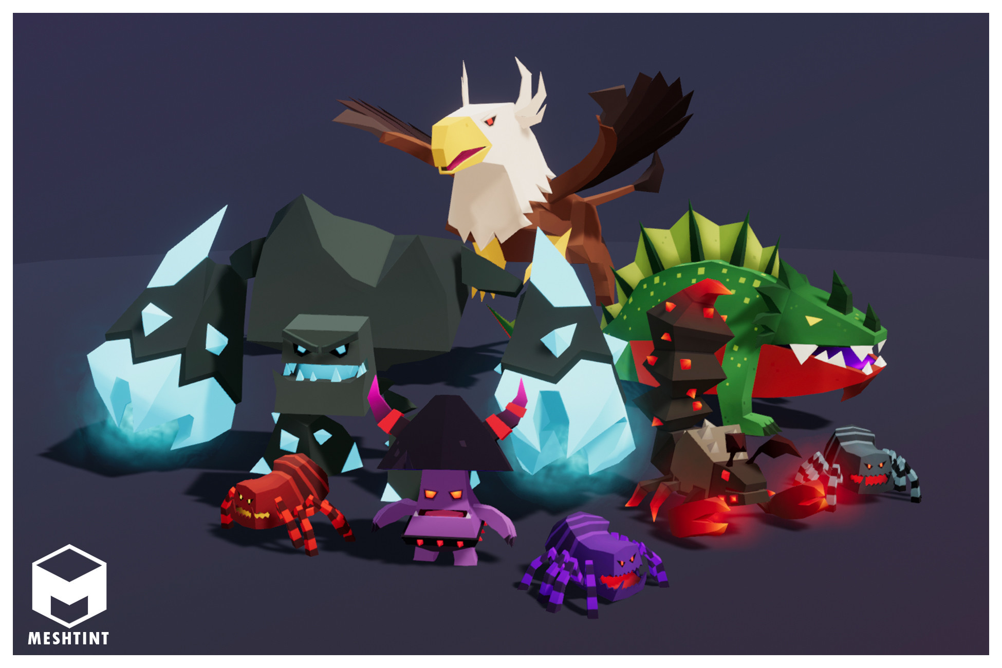 Toon Enemies Pack 03 (1st Generation) | 3D Creatures | Unity Asset Store