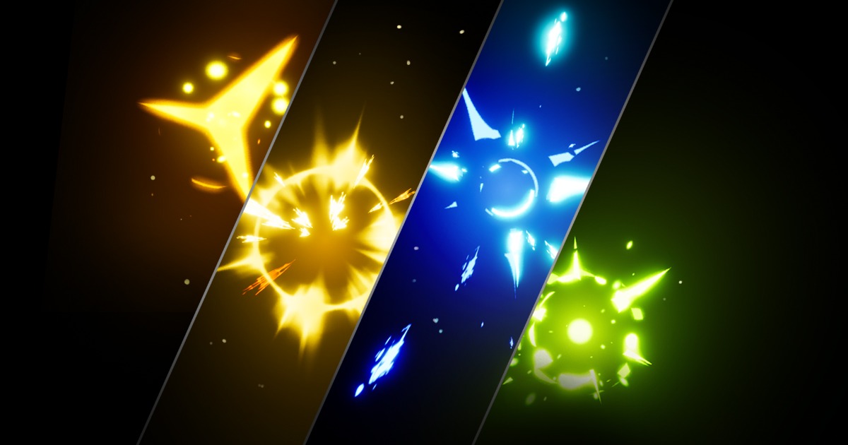 150 Impacts and Hits VFX Pack | VFX Particles | Unity Asset Store