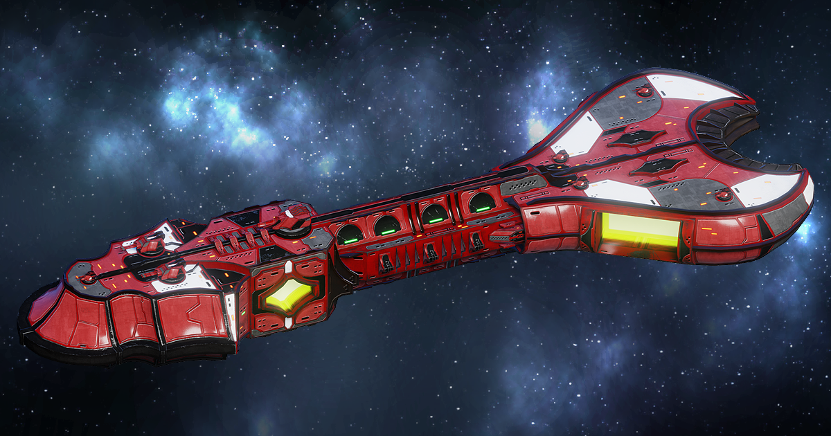 Spaceship Thaalian Empire Carrier | 3D Space | Unity Asset Store