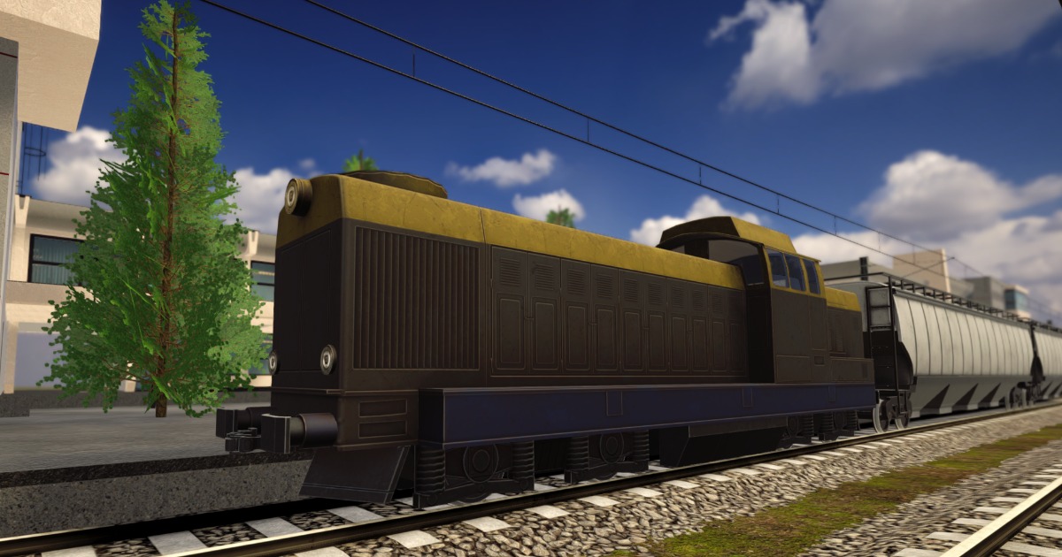 Locomotive 02 | 3D Land | Unity Asset Store
