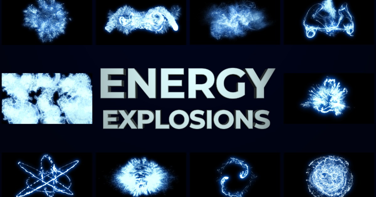 Energy Explosions And Transitions (26.05) | 2D Textures & Materials ...
