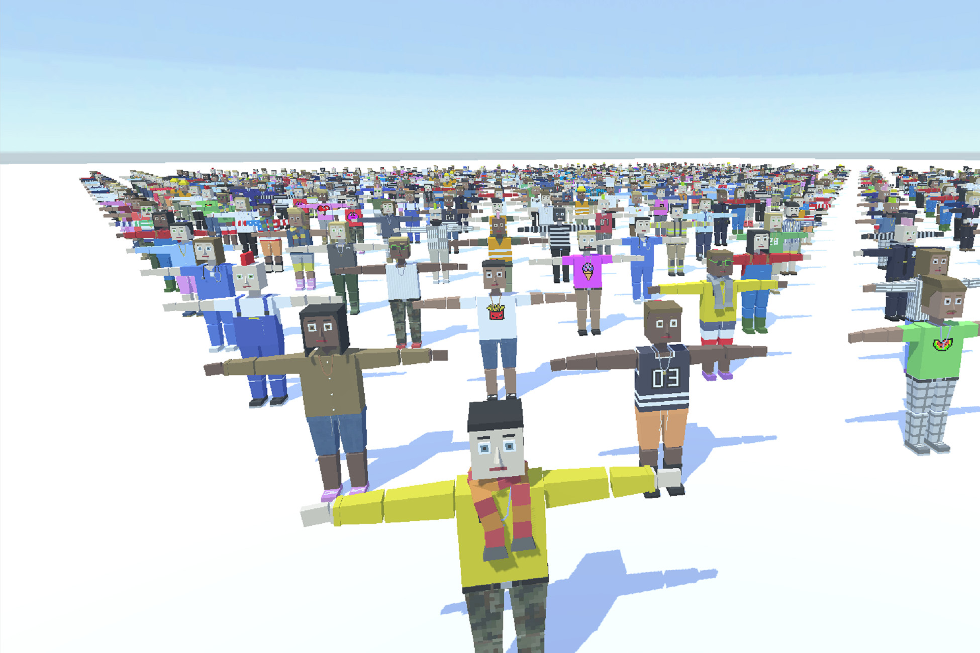 SIMPLE modular human | Characters | Unity Asset Store