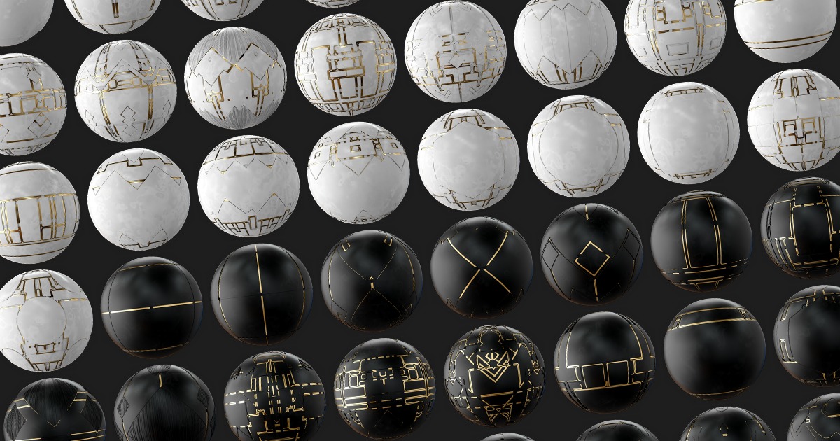 50 - 4K PBR Sci-Fi Materials vol.5 | 2D Textures & Materials | Unity ...