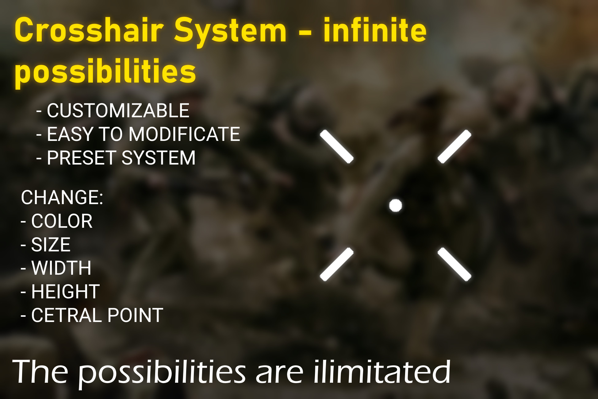 Crosshair System | GUI Tools | Unity Asset Store