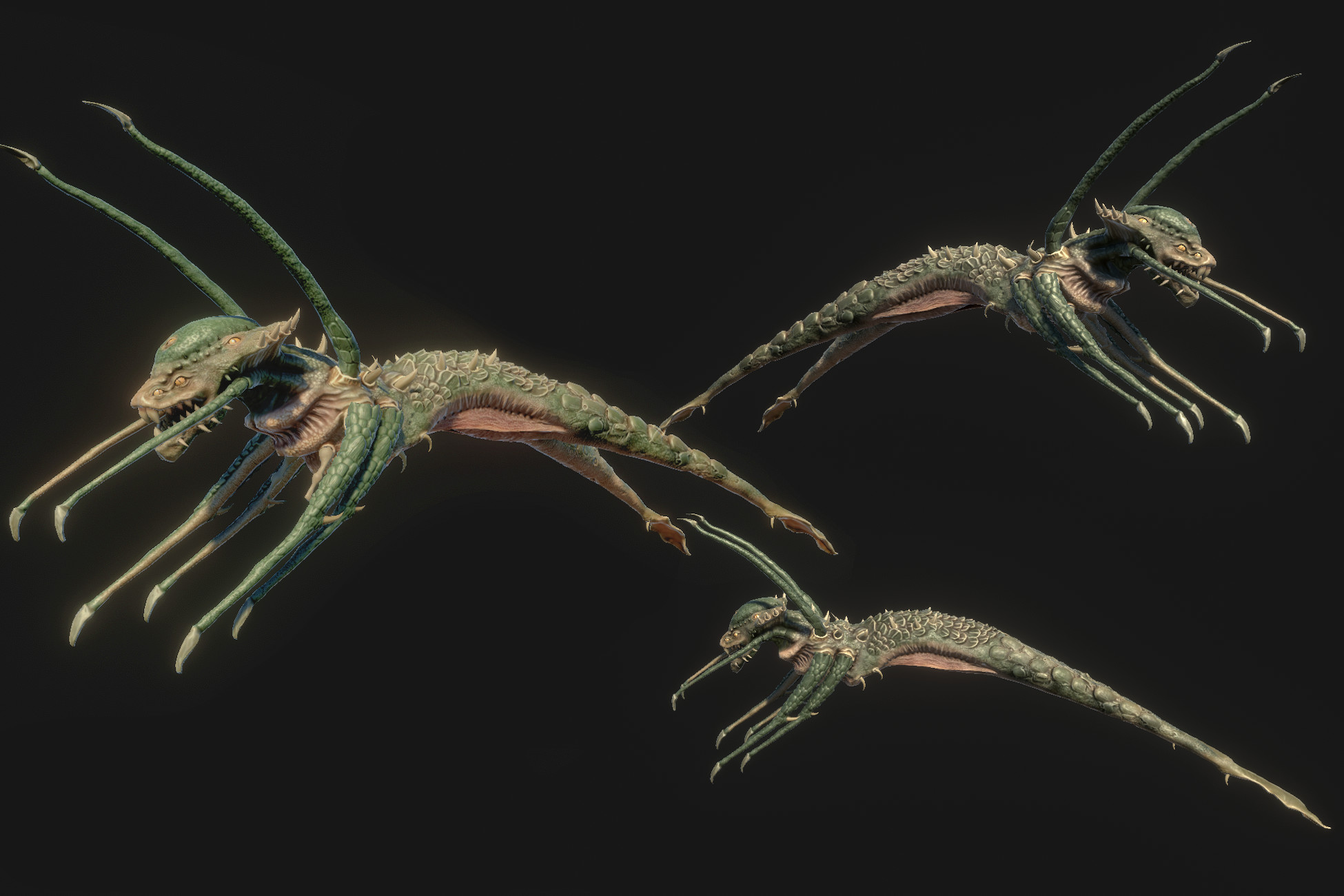 Animated NPC Boss Leviathan Monster PBR by Pyramid Games