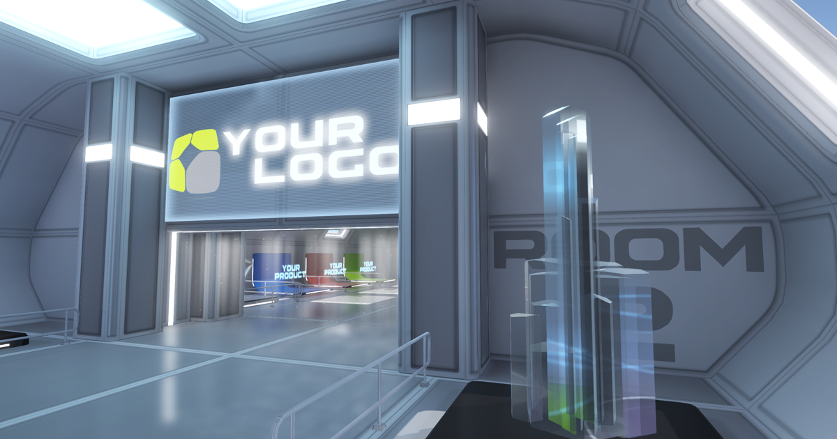 3D Virtual Showroom Vol 1 | 3D Sci-Fi | Unity Asset Store