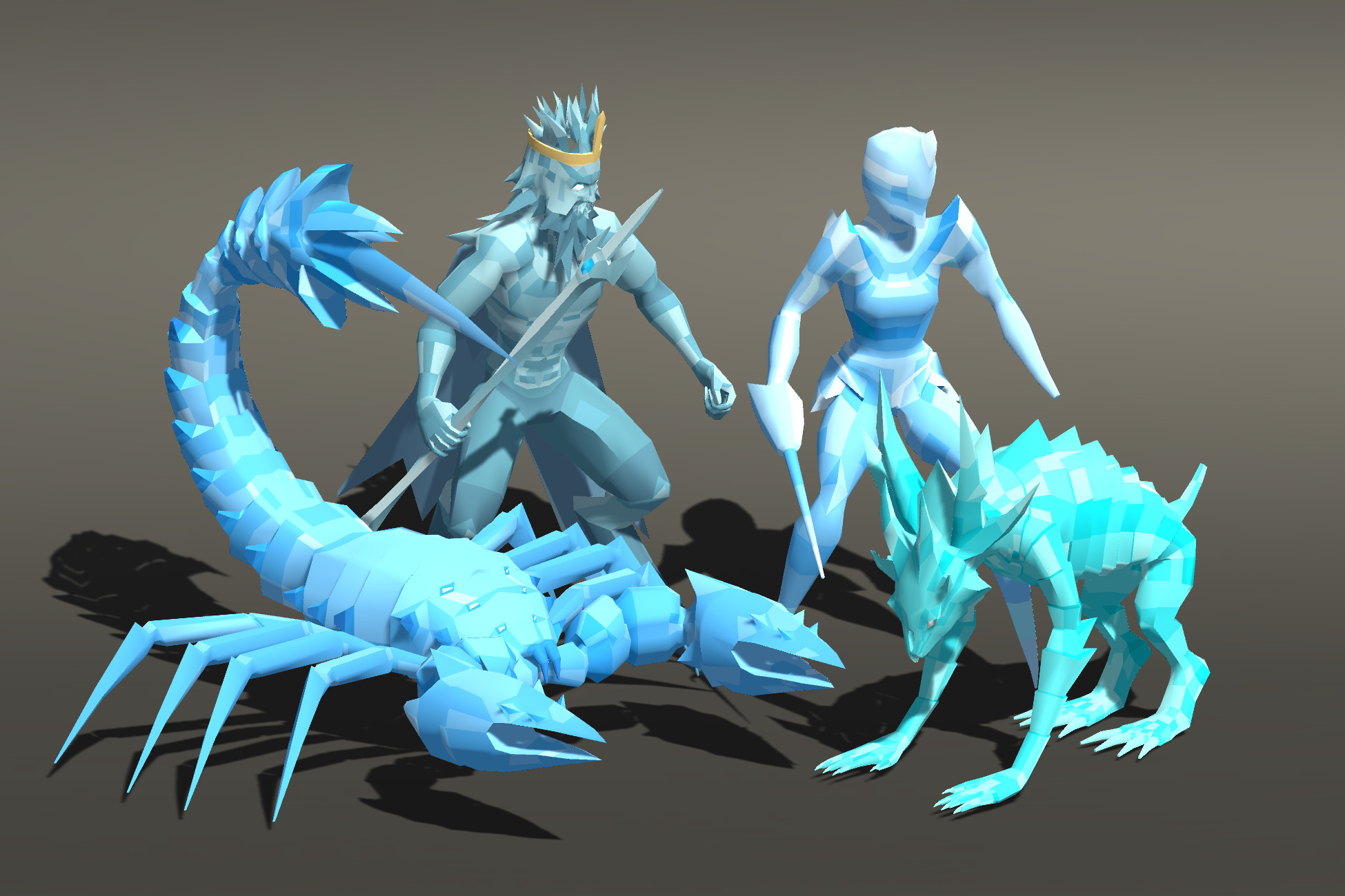Medieval Fantasy - Monsters Bundle 7 | 3D Creatures | Unity Asset Store