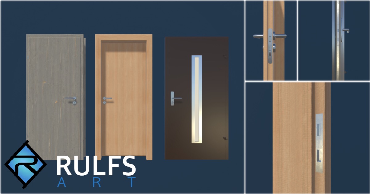 Rulfs Art- Door Pack 01 | 2D Environments | Unity Asset Store